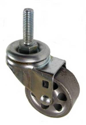 2" Steel Threaded Stem Casters - Light Duty – Steel Caster Store