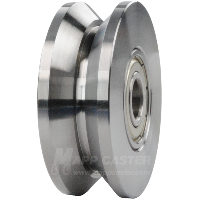 V-Groove Wheels | U-Groove Wheels | MappCaster.com – Steel Caster Store