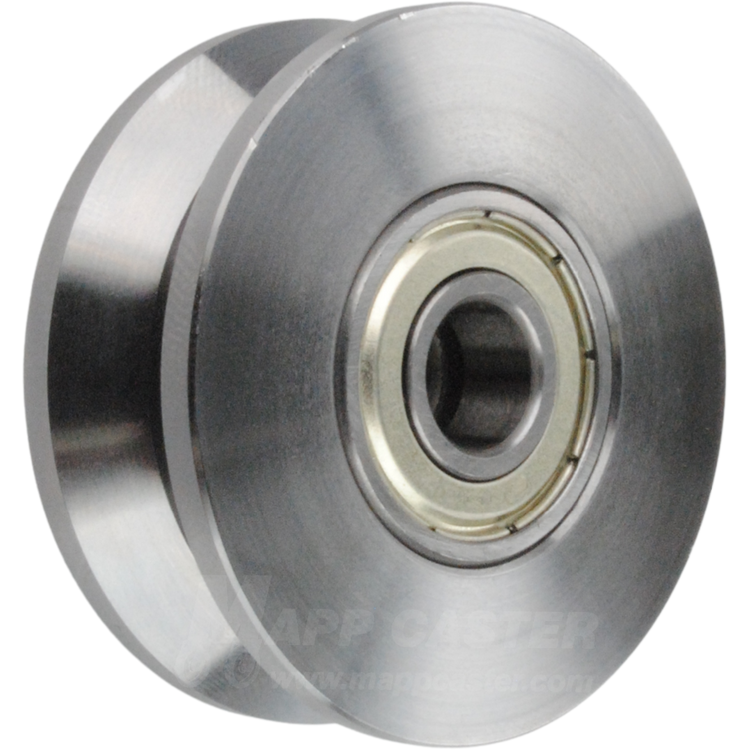 V-Groove Wheels | U-Groove Wheels | MappCaster.com – Steel Caster Store