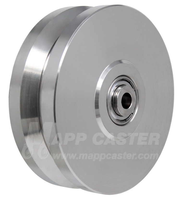 Track Wheels - Flanged, V-Groove, U-Groove – Steel Caster Store