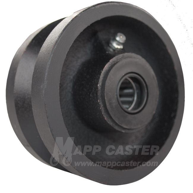 Track Wheels - Flanged, V-Groove, U-Groove – Steel Caster Store