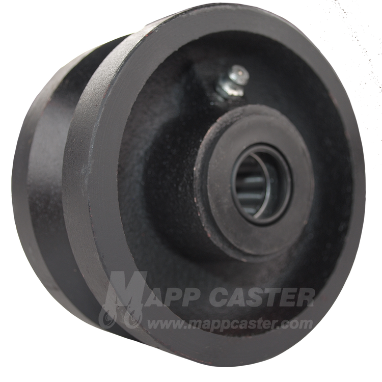 Track Wheels - Flanged, V-Groove, U-Groove – Steel Caster Store